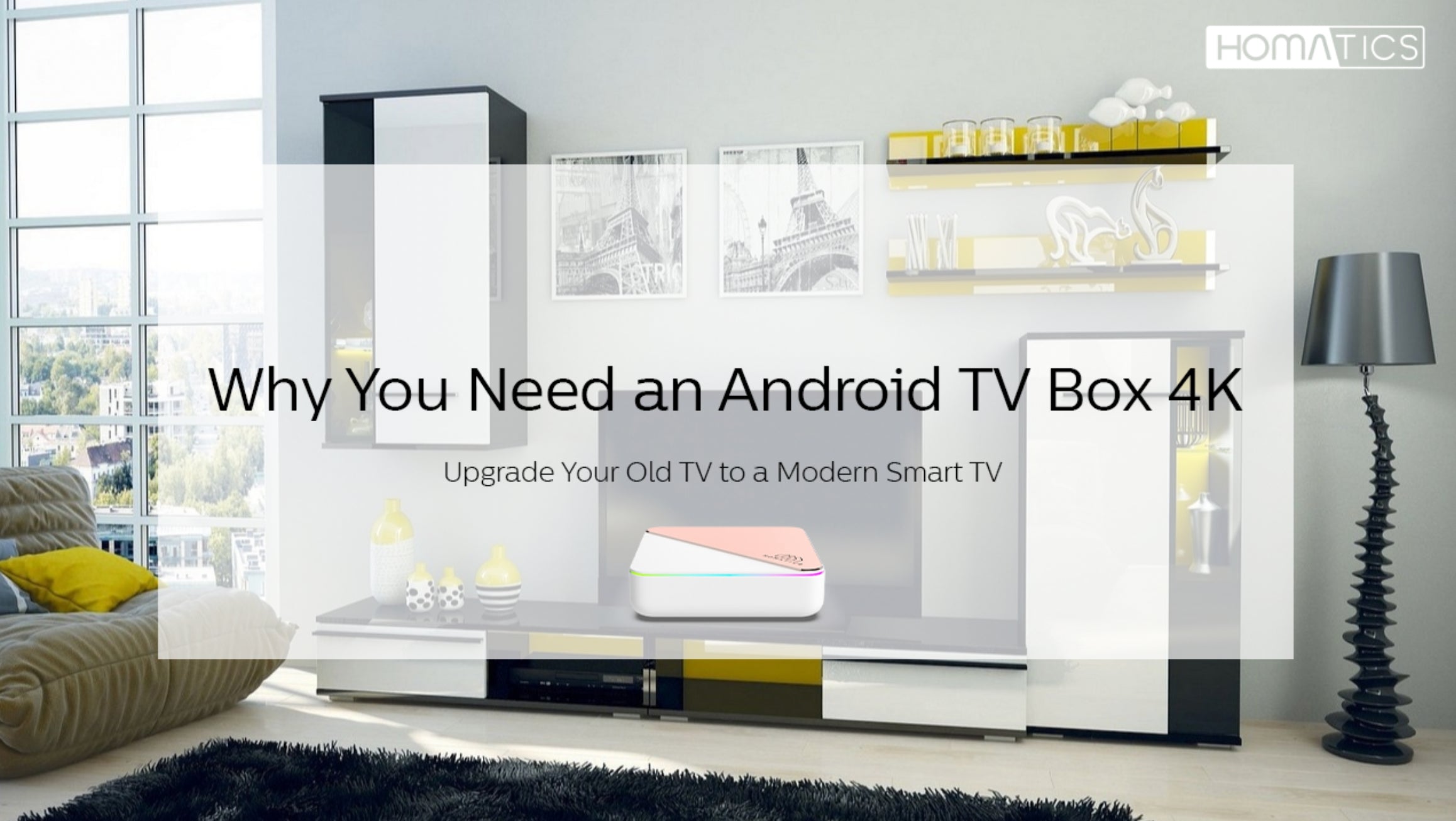 How to Convert an Old TV into a Smart TV with an Android TV Box 4K ...
