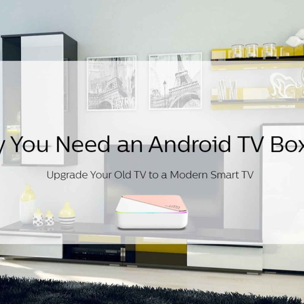 How to Convert an Old TV into a Smart TV with an Android TV Box 4K ...