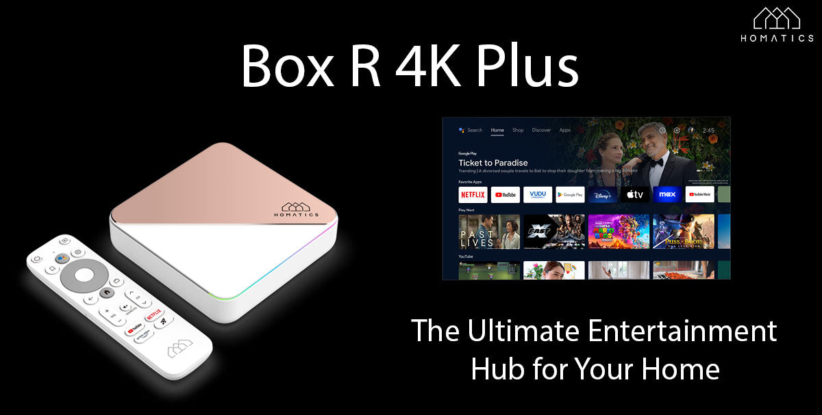 Box R 4K Plus, The Ultimate Entertainment Hub for Your Home – Homatics